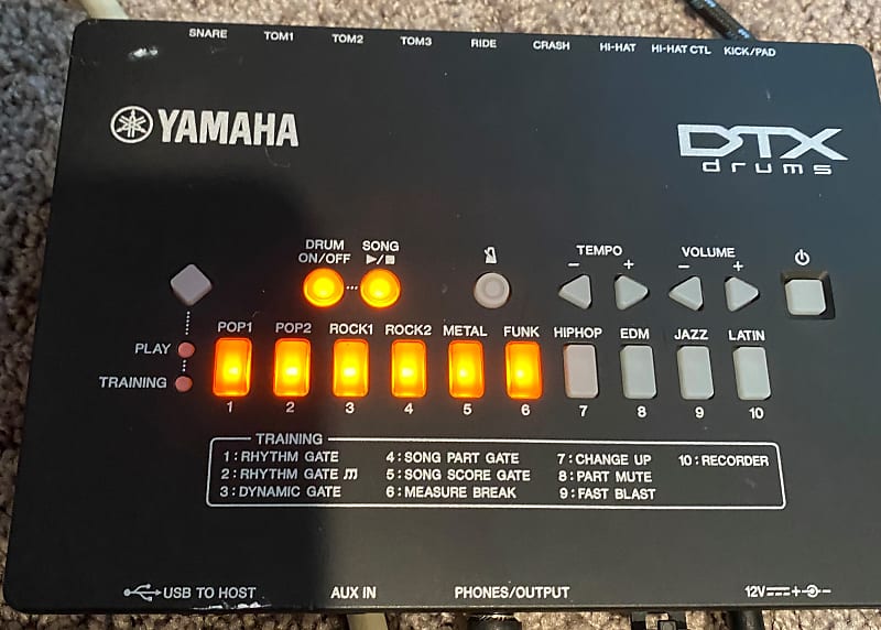 Yamaha DTX402K Drum module | Reverb