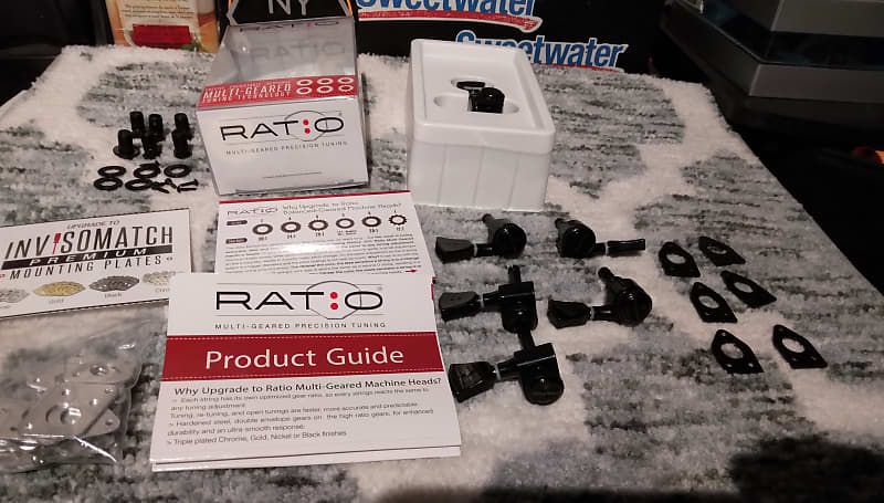 Graph Tech RATIO-Multi Gear Tuners 2021 Black | Reverb