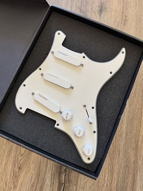 Fender Lace Sensor Ultimate Triple Loaded Pickguard - | Reverb