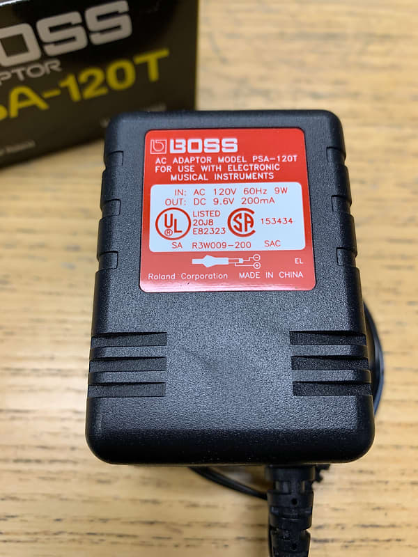 Boss PSA-120T 9.6V AC Adaptor - Vintage Style - Guitar | Reverb