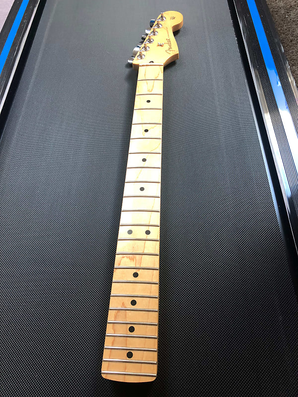 Fender Stratocaster 2021 Maple Neck with Fender Tuners, nut | Reverb