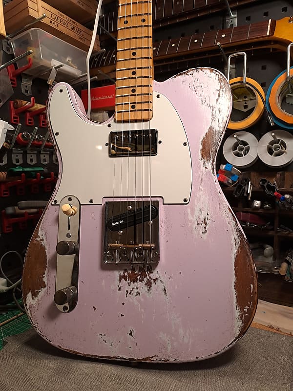 Fender MIM Left Handed Relic Telecaster 2010 | Reverb