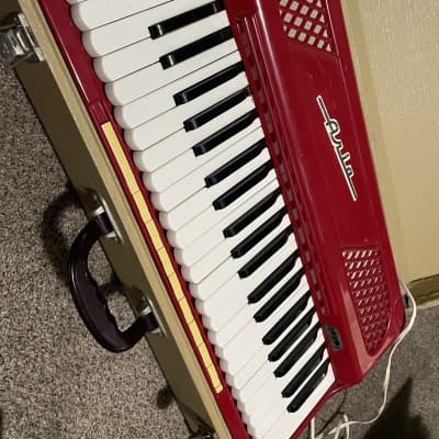 Aria suitcase style electric organ (harmophone) early 1960s - | Reverb
