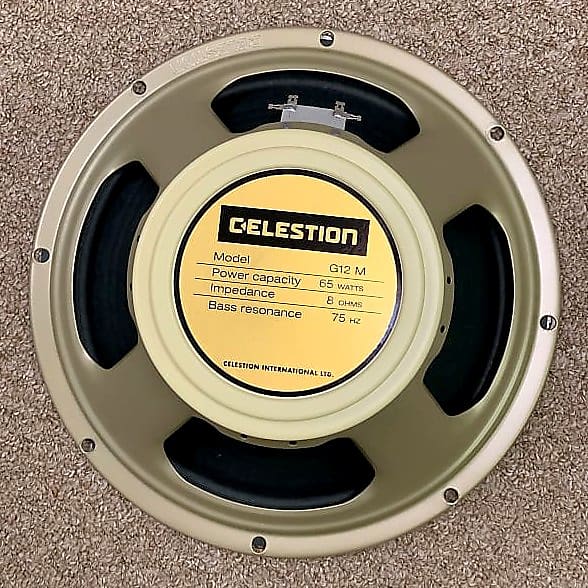 Celestion G12M-65 Creamback 8 ohm 65 watt 12” - 2022 | Reverb