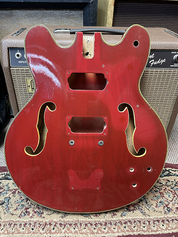 Mosrite Celebrity Body 1960s - Red | Reverb