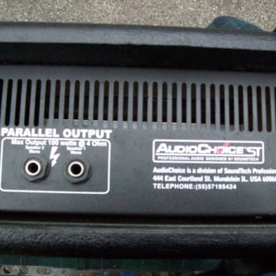 Audio Choice Pro Sound Tech Model C100,4CH, 100W PA Mixer | Reverb