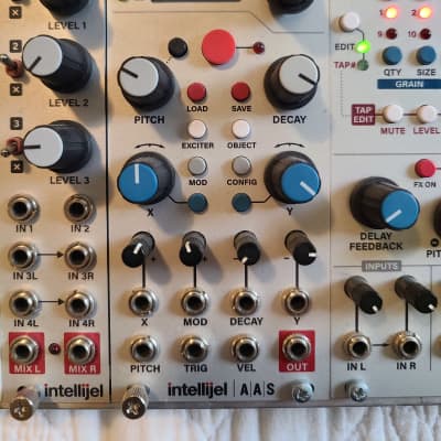Intellijel Plonk - Physical Modelling Percussion Synthesizer | Reverb
