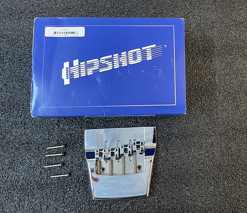 Hipshot Aluminum Rickenbacker replacement bridge | Reverb