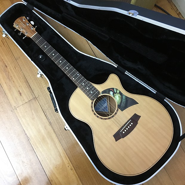 Cole Clark AN2AC with rare(-ish) Angel pick guard & Hard Case | Reverb