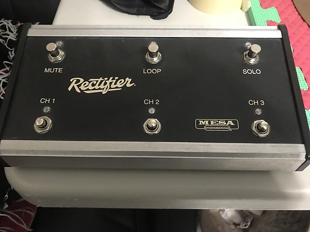 Mesa Dual & Triple Rectifier Footswitch | Reverb