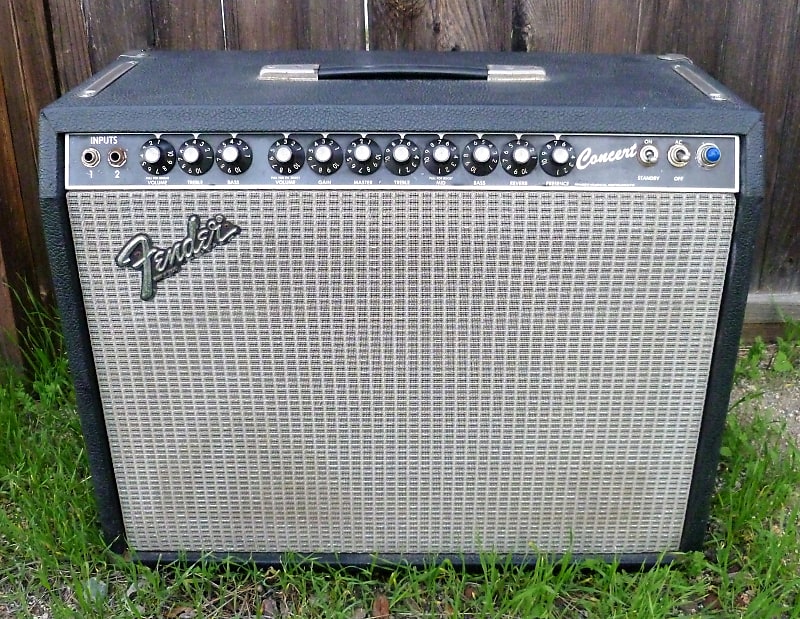 Fender Concert 1984 - Black Tolex | Reverb