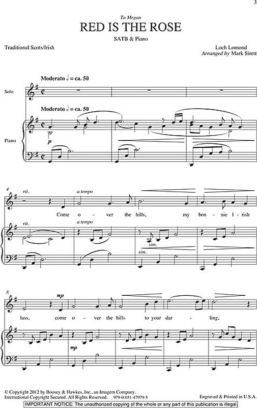 Red Is the Rose - CME Celtic Voices | Reverb