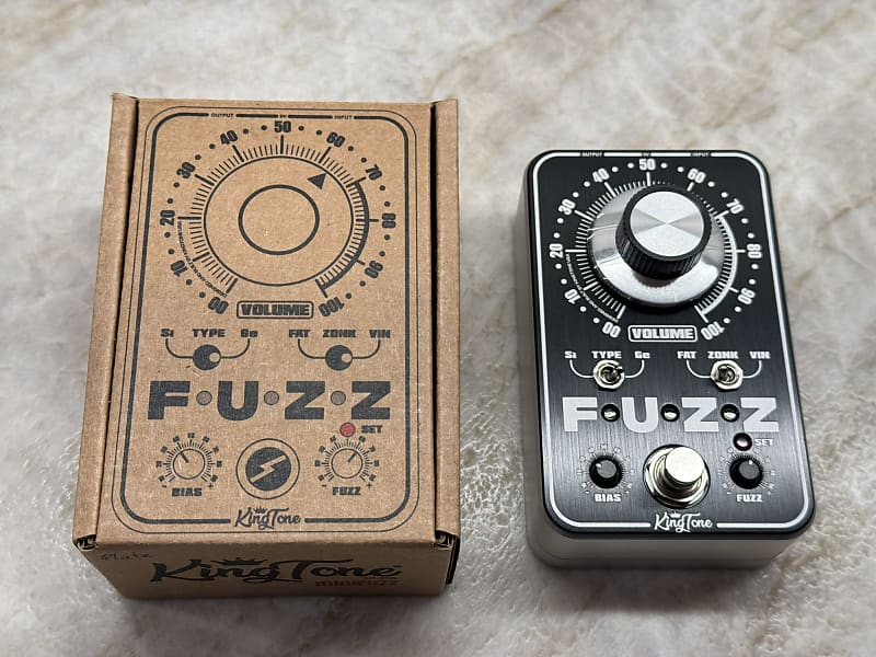 KingTone miniFUZZ V2 with black panel | Reverb