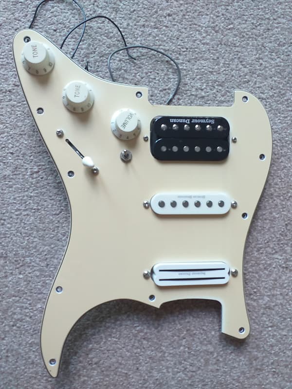 Seymour Duncan Seymour Duncan Loaded Scratchplate SH4 JB & | Reverb