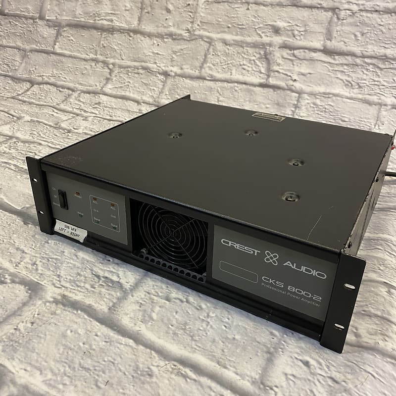Crest Audio CKS800 1200-Watt Power Amplifier | Reverb Australia