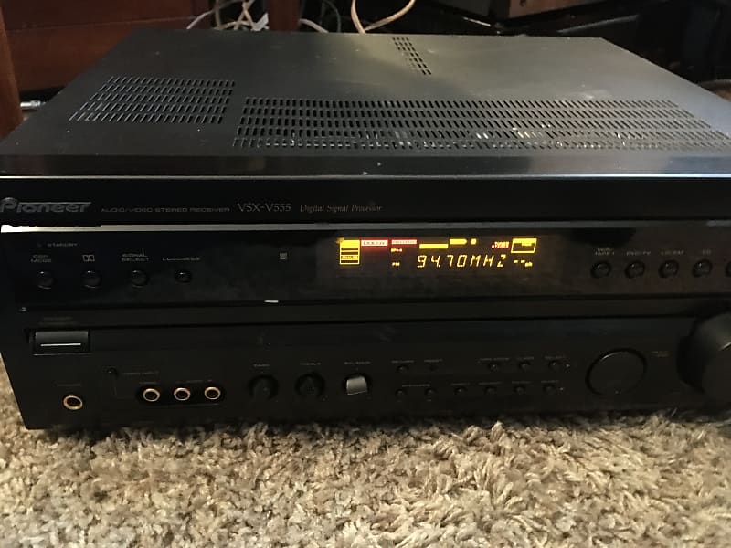 Pioneer Vsx-v555 Stereo receiver-video demo | Reverb