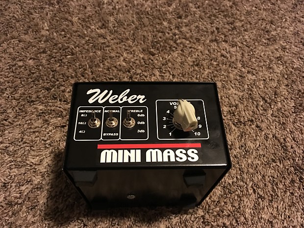 Weber Mini Mass 50 Watt Attenuator Excellent Condition | Reverb