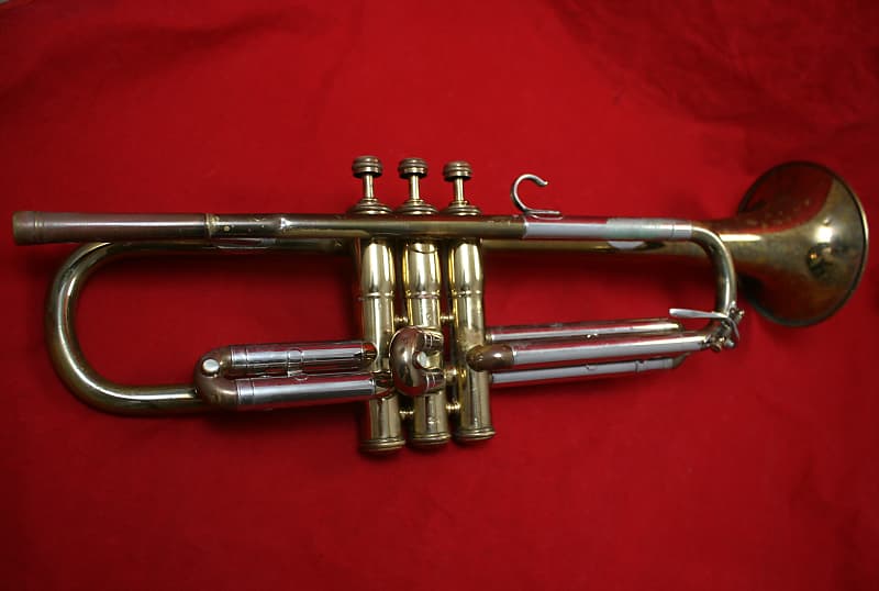The Olds large bore Bb trumpet 1930 - Brass & Nickel | Reverb UK