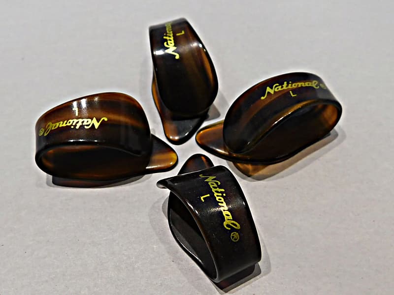 National NP8T Large Thumbpicks THUMB PICKS 4 PICKS | Reverb