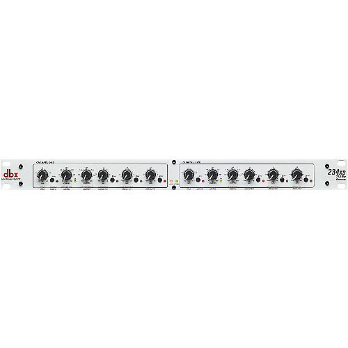 DBX 234xs Silver Stereo 2/3-Way/Mono 4-Way Crossover with XLR | Reverb