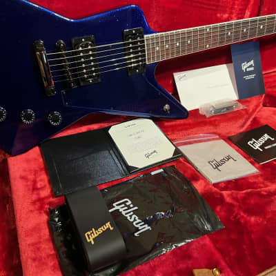 Gibson Mod™ Collection // 70s Explorer 2021 - Royal Blueberry | Reverb