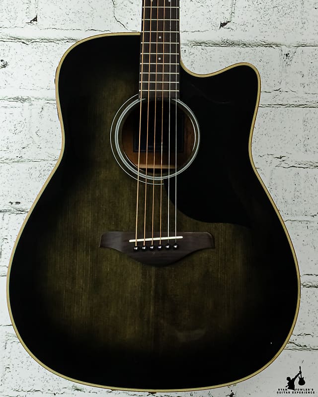 Yamaha A1R Acoustic Electric Transparent Black | Reverb