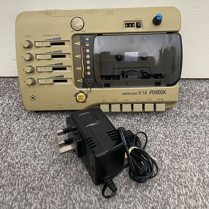 [Rare] Fostex X14 Vintage Analog 4 Track Cassette | Reverb UK