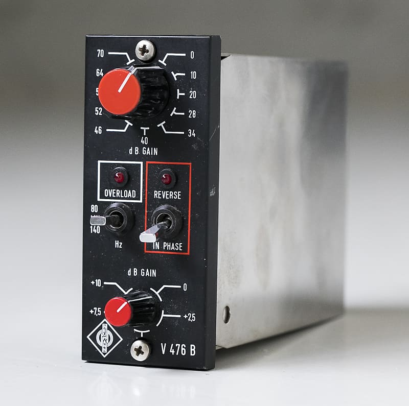 Neumann V476b vintage microphone preamp module #2838, | Reverb UK