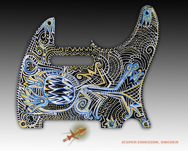 Unique Pickguard for Telecaster 2015 | Reverb