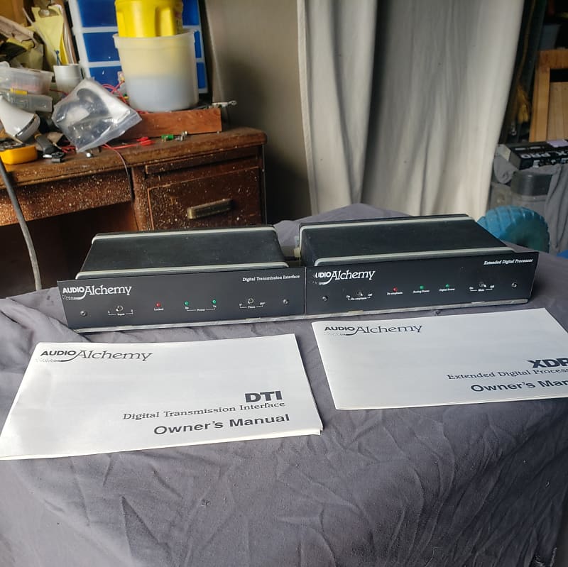 DAC Setup: Audio Alchemy DTI and XDP early 90s - black | Reverb