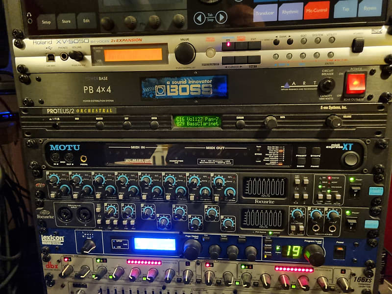 EMU systems Proteus 2 Orchestral sound module 90's - Black | Reverb UK