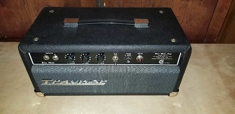 Traynor YBA-2A 1971 Black | Reverb