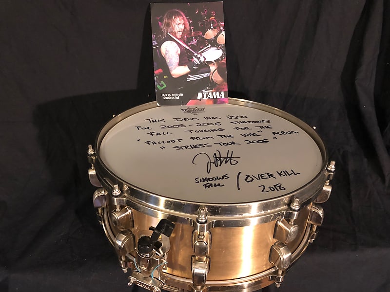 Jason Bittner’s Shadows Fall, 2005 Tama Starclassic 5.5×14″ | Reverb