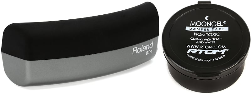 Roland BT-1 Bar Trigger Pad Bundle with RTOM Moongel Drum | Reverb