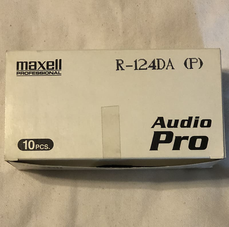 Maxell DAT 124 tape | Reverb