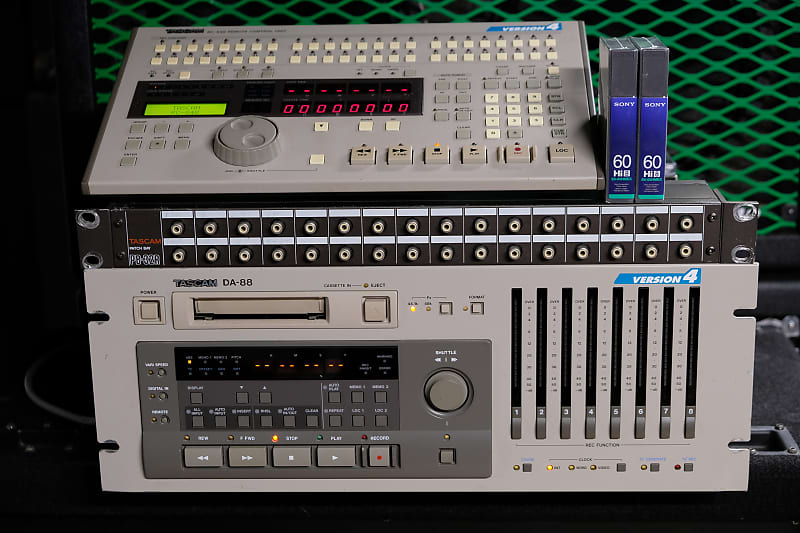 TASCAM DA-88 Version 4 with | Reverb