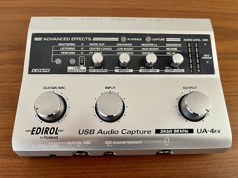 Edirol by Roland UA-4FX USB Audio Input Interface Built-In | Reverb