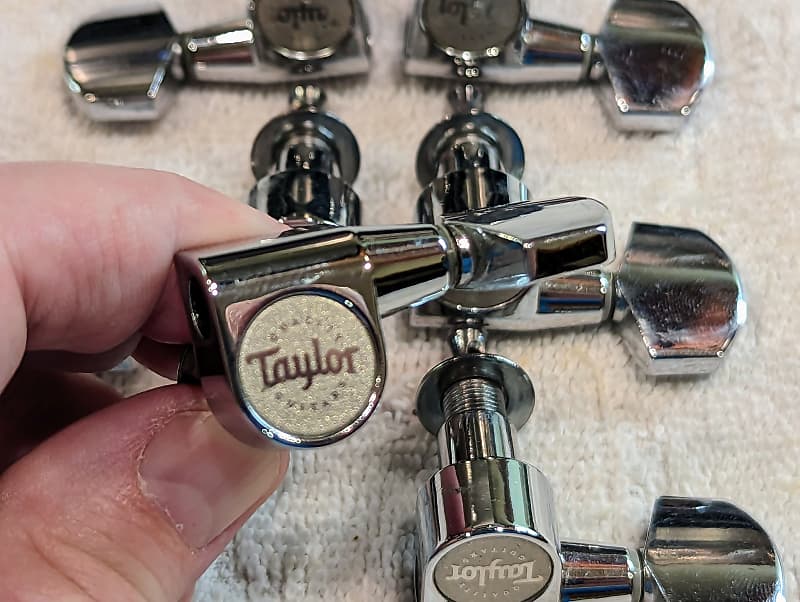 Taylor T5 C2 Custom Guitar Tuners Tuning Keys 18:1 Chrome, | Reverb