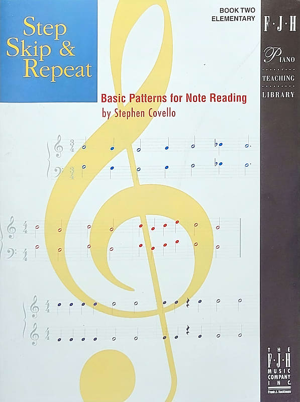 Step Skip & Repeat - Basic Patterns for Note Reading - Book 2 | Reverb