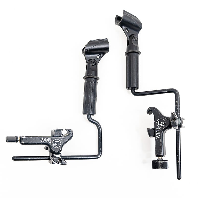 LP Claw Mounting Arm Mic Mount with Mic Clip - Pair | Reverb