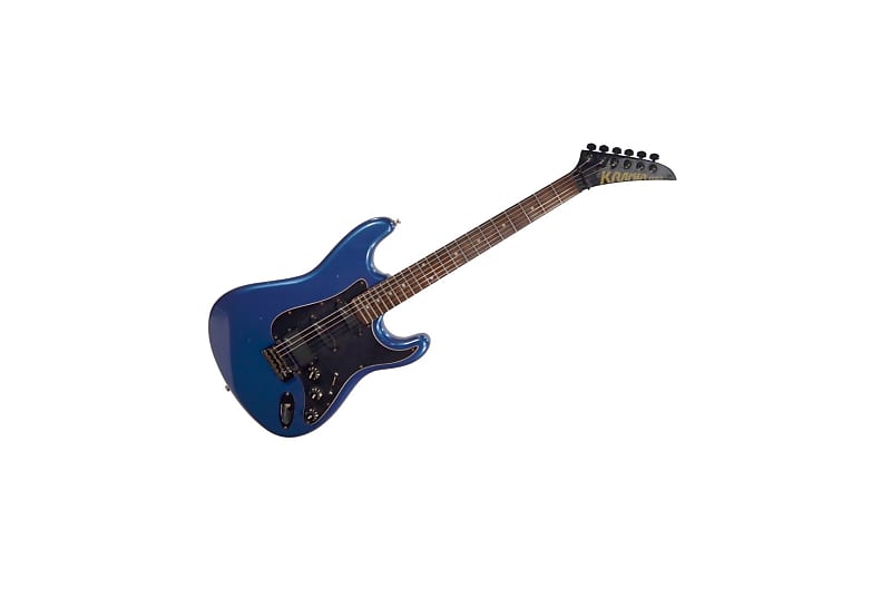 Kramer ZX30H 1980's - Blue Sparkle Finish | Reverb