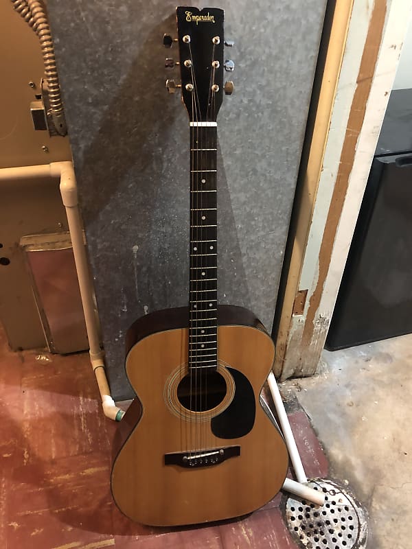 Emperador Acoustic Guitar 1970s Natural | Reverb