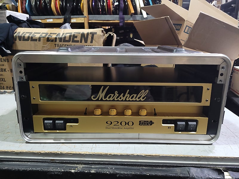 Marshall 9200 Dual MonoBloc 100/100 Stereo Power Amplifier - | Reverb