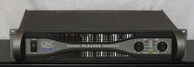 QSC PLX3402 PLX 3402 3400 watt Power Amp Amplifier | Reverb