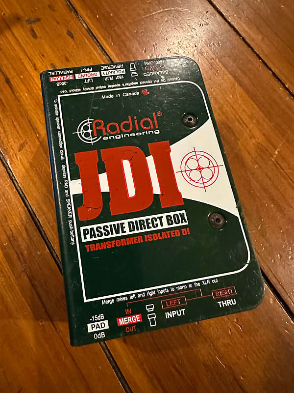 Radial Radial Engineering JDI Passive Direct Box – | Reverb