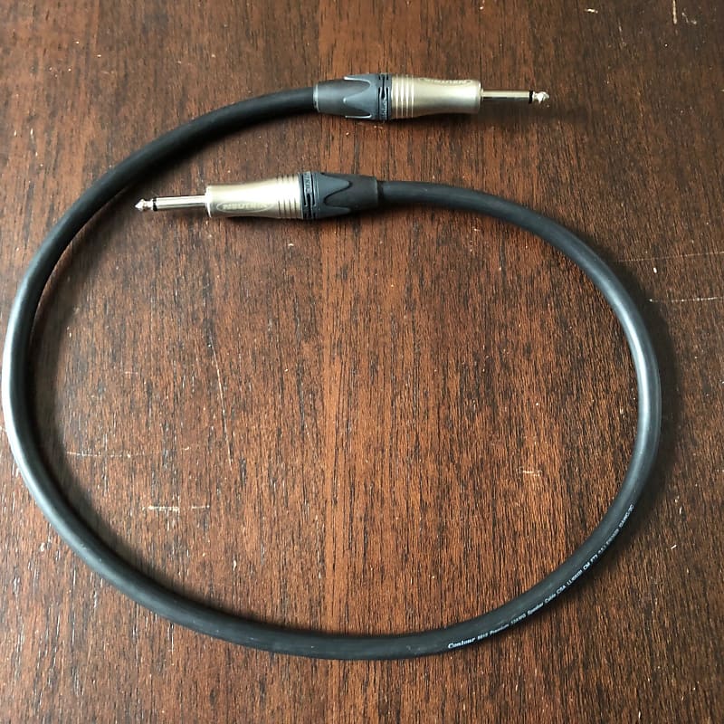 Guitar Amp to Cab Cable - 3ft, 12ga cable with Neutrik Jumbo | Reverb