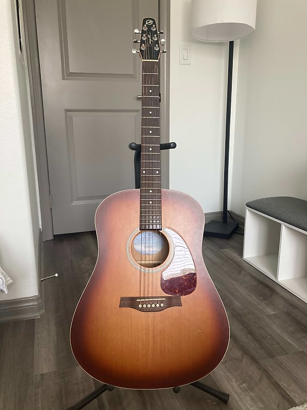 Seagull Entourage Rustic Mini Jumbo 2010s - Sunburst | Reverb