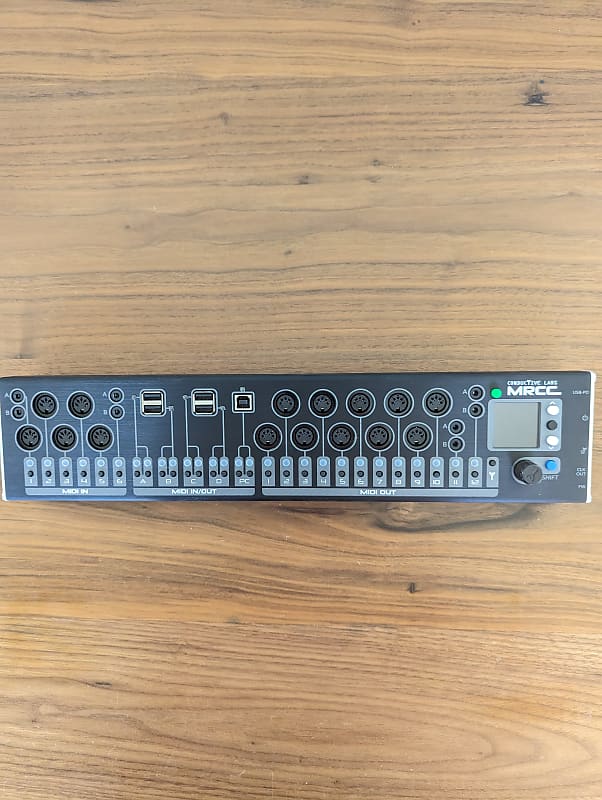 Conductive Labs MRCC MIDI Router Control Center - Black | Reverb