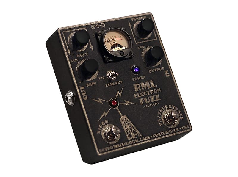 Retro Mechanical Labs Electron Fuzz Custom Distortion Pedal | Reverb