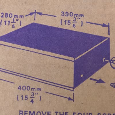 Sony TC-1N - Wooden Component Case | Reverb